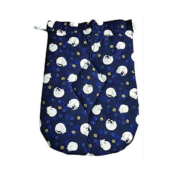 トタン・ポリ兼用の湯たんぽ袋です。袋の口はひもで結ぶタイプです。■サイズ(約)：30×40cm■材質表地：綿100％裏地：ポリエステル65％、綿35％中綿：ポリエステル100％紐：ポリエステル80％、綿20％