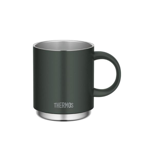 食洗機対応！スタッキングOKなマグカップ重ねて省スペースで収納できる口当たりの良い丸みを帯びた飲み口ハンドル付きで持ちやすいステンレス製魔法びん構造で、温かさ・冷たさ長持ち幅×奥行き×高さ(mm)115×80×95本体重量約200g