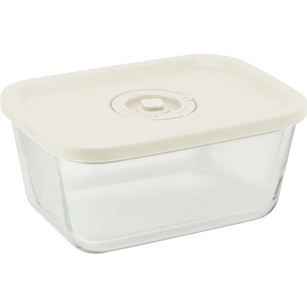 別売の専用製品で吸引+密封して鮮度長持ち!つくりおきの料理をそのまま食卓へ器としても使えるキャニスター耐熱ガラス製容器保存開始日や期限日を設定できる日付目盛り付き!電子レンジ対応(加熱時は必ずふたをはずしてからご使用ください)オーブン、冷凍...