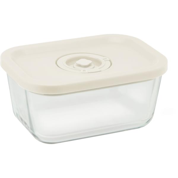 別売の専用製品で吸引+密封して鮮度長持ち!つくりおきの料理をそのまま食卓へ器としても使えるキャニスター耐熱ガラス製容器保存開始日や期限日を設定できる日付目盛り付き!電子レンジ対応(加熱時は必ずふたをはずしてからご使用ください)オーブン、冷凍...