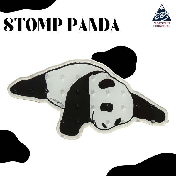 あすつく 速達メール便送料200円可！eb’s デッキパッド STOMP 【PANDA】スノー用滑り止めデッキパッド。パンダがボードにしがみついているようなデザイン。■ 商品詳細 ■【品番】4500501■素材：TPU■タイプ：PANDA(...