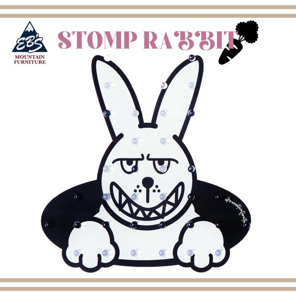 予約商品 速達メール便送料200円可！eb’s デッキパッド STOMP RABBITスノー用デッキパッド。ウサギがのぞいてきている感じが可愛いアイテム。■ 商品詳細 ■【品番】4600516■素材：TPU■タイプ：RABBIT(ラビット)...