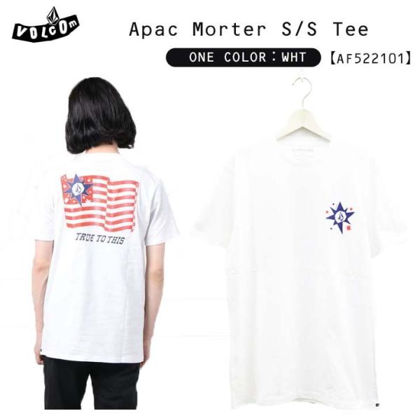 あすつく【代引き＆宅配便可能】速達メール便のみ送料無料！VOLCOM ボルコム Tシャツ Apac Morter S/S Tee【バックプリントが目を引く半袖Tシャツ】アメリカ発のスケートボード、スノーボード、サーフボードからアーティストま...