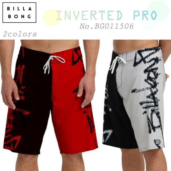 あすつく【代引き＆宅配便可能】メール便のみ送料無料！BILLABONG ボードショーツ INVERTED PRO縫製箇所を最小限に抑えた立体パターンを採用し、伸縮性とパフォーマンス性を向上させたPROモデルのINVERTEDボードショーツ。...