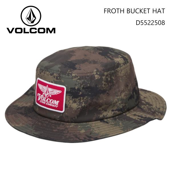 あすつく【代引き＆宅配便可能】速達メール便のみ送料無料！FROTH BUCKET HAT・ツバ付きブーニーバケットハット・非構造体、ストッパー付きドローコード・フロントロゴ刺繍パッチ■ 商品詳細 ■【品番】D5522508■素材：100％ ...