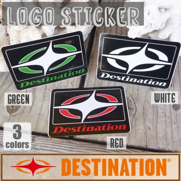 DESTINATION デスティネイション ステッカー LOGO STICKER ロゴステッカー シール サーフィン スケートボード 日本正規 ...