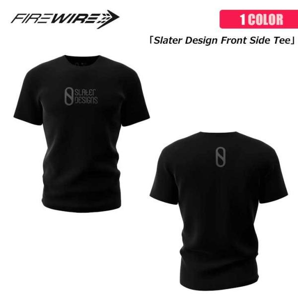 あすつく【代引き＆宅配便可能】速達メール便のみ送料無料！FIRE WIRE ファイヤーワイヤー Slater Design Front Side Tee肌触りが柔らかく、すっきりとした風合いの100%オーガニックコットン生地を採用したMad...