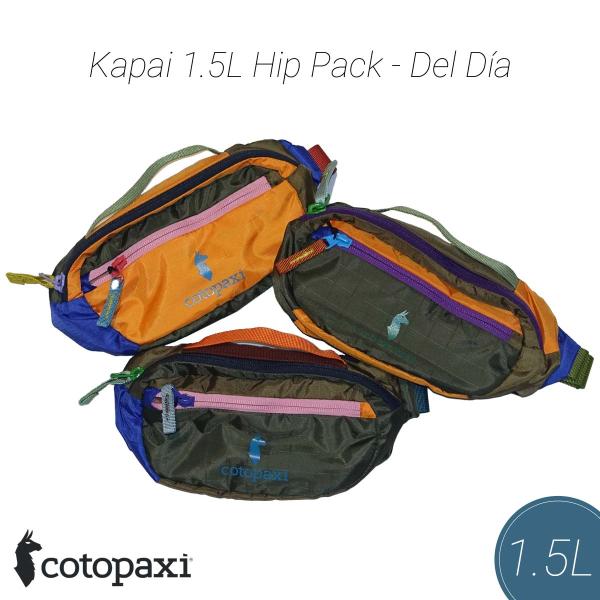 あすつく【代引き＆宅配便可能】メール便のみ送料無料！Cotopaxi バッグ KAPAI 1.5L HIP PACK DEL DIADel Daコレクションは世界にたった1つのバッグです。■ 商品詳細 ■■機能：・オンリーワンのカラーパター...