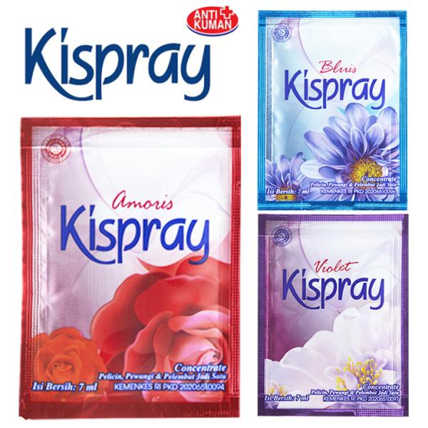 あすつく 速達メール便送料200円可！Kiapray お試し用☆Kispray(キスプレイ)は、衣服に長持ちする香りを与え、アイロンがけを楽にするスプレーです。衣類を滑らかで柔軟な手触りにし、アイロン時の滑りを良くします。また、アルキルジメ...