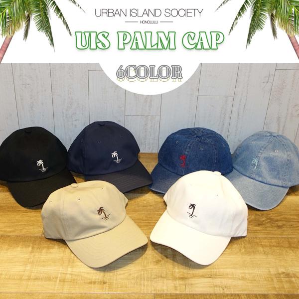あすつく 即日出荷【代引き＆宅配便可能】速達メール便のみ送料無料！URBAN ISLAND SOCIETY アーバンアイランドソサイエティ キャップ PALM CAPハワイ発のアパレルブランドより、CAPの登場！南国をイメージさせる刺繍に、...