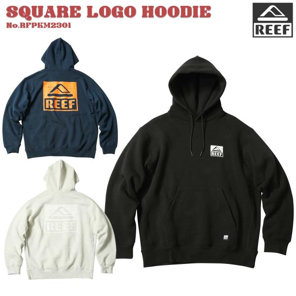 REEF（リーフ） 23 REEF パーカー SQUARE LOGO HOODIE フーディー