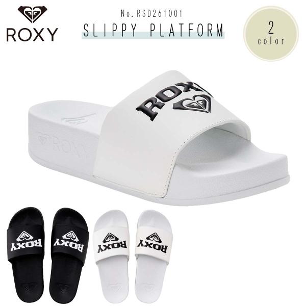 あすつく 即日出荷 宅配便発送 【代引き&amp;日時指定可】ROXY 厚底シャワサン SLIPPY PLATFORM■DESIGN・人気の超厚底スライドサンダル。 ・凹凸感のある技法で立体的に表現したロゴデザインがポイント。■STYLIN...