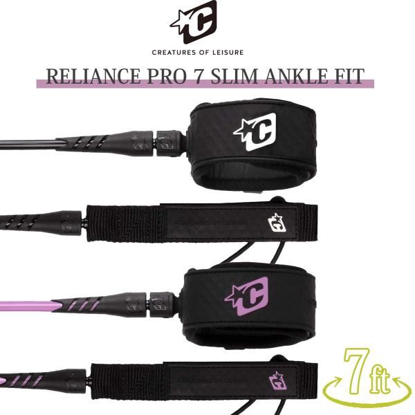 あすつく 即日出荷【代引き可能】ベストセラーシリーズ！"RELIANCE"モデルCREATURES OF LEISURE リーシュコード RELIANCE PRO 7 SLIM ANKLE FITスリムアンクルフィットは、お子様や足首が細い...