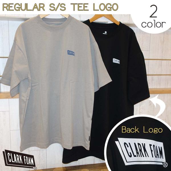 あすつく【代引き＆宅配便可能】速達メール便のみ送料無料！CLARK FOAM Tシャツ REGULAR S/S TEE LOGOバッグのビッグロゴがポイントのTシャツ。ベーシックなカラー展開で着回しアイテムとして抜群！■ 商品詳細 ■■素材...