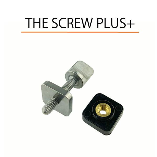 Maneuverline マニューバーライン THE SCREW PLUS+海の中でもシングルフィンの移動がワンタッチで出来る、QUICK SNAP SYSTEMが更に扱い易くなりました！従来品の筒状のピンをイモネジ式に変更する事でハンマー...