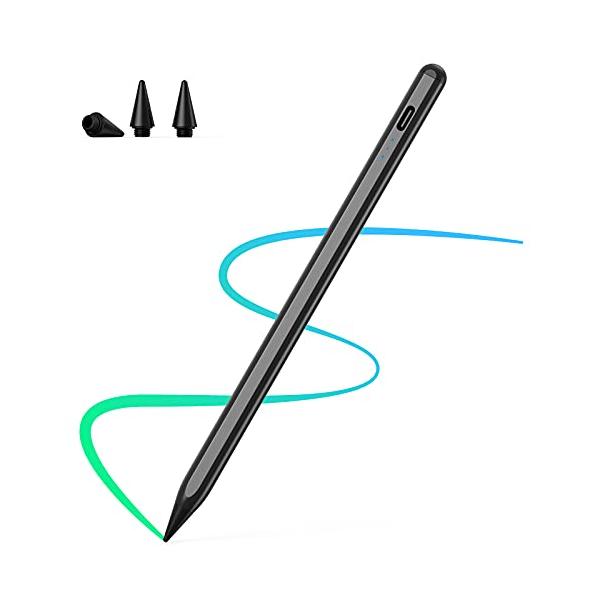 【2018年以降のiPad専用タッチペン】対応機種：iPad (第6/7/8/9/10世代)、iPad Pro 12.9” (第3/4/5/6世代) 、iPad Pro 11”(第1/2/3/4/M4世代) 、iPad Pro 13"(第M...