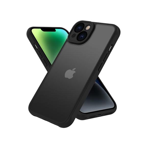 【対応機種】iPhone14 ケース のために専門設計。（スピーカーとカメラそして他の部位は完璧にカットアウトして、iPhone のすべての機能はケースをつけたままスムーズに操作できます）【耐指紋性】耐指紋性撥油コーティングを施され、耐油、...