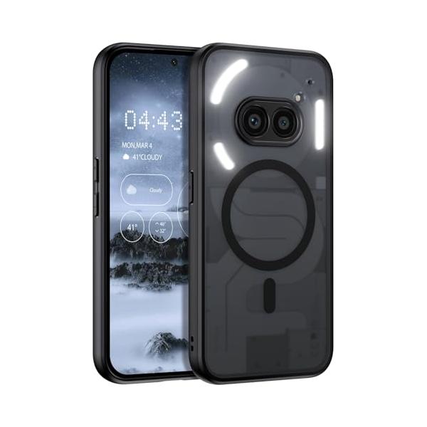 ★【対応機種】：Nothing Phone 2a/2a Plus（6.7インチ）、ご希望の商品、カラー、対応機種をご購入前にご確認お願い致します。★【MagSafe対応?ワイヤレス充電】マグネットを搭載し、全てのMagSafeのアクセサリー...