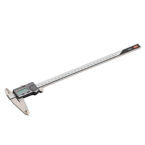 KTC デジタルノギス 測定範囲 0〜300 GND30は、パーツや製品の寸法測定に使用します。保管に便利な専用樹脂ケース付きです。[測定範囲] 0〜300(mm)[全長] 400mm