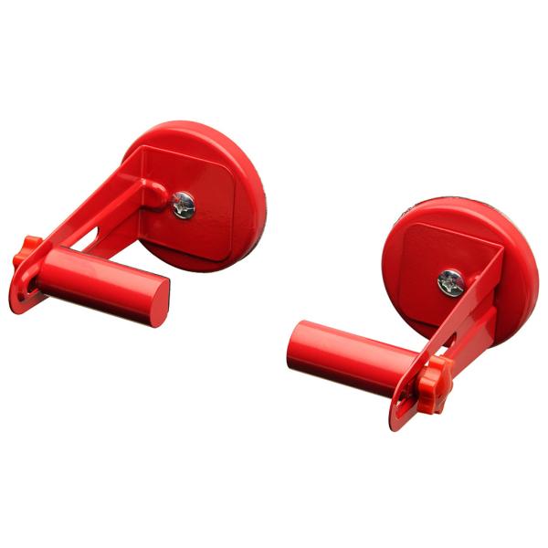 【発売日：2021年07月04日】ペーパーホルダー マグネットタイプは、ロール状のペーパータオルやBOXティッシュをキャビネットやワゴンの側面に取り付けることができるホルダーです。[カラー] レッド[適応ペーパーローラーサイズ] 内径φ25...