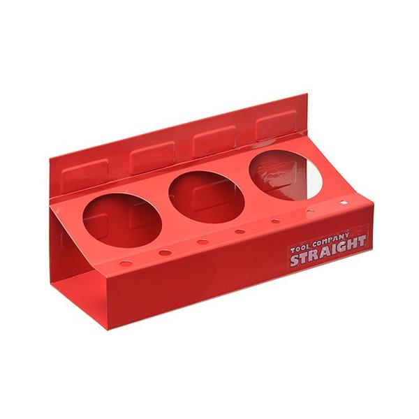 ツールキャビネットなど、金属部分に磁石で吸着するスプレー缶ホルダー＆ドライバーホルダーです。これ一つでスプレー缶(最大3本)とドライバー(最大7本)を収納できます。[本体サイズ/WHD] 300×130×125(mm) マグネット含む[耐荷...