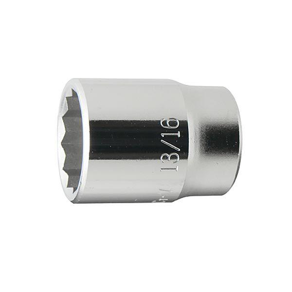 厳選されたクロームバナジウム鋼を鍛造・熱処理した、強靭で耐久性に優れたソケットです。高いトルクでのボルト、ナット締緩におすすめです。[差込角] 1/2"(12.7mm)[サイズ] 13/16"[全長] 28mm[重量] 110g[ポイント]...