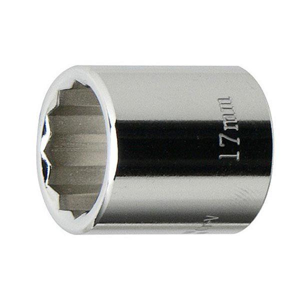 厳選されたクロームバナジウム鋼を鍛造・熱処理した、強靭で耐久性に優れた、工具箱に常備しておきたいスタンダードソケットです。[差込角] 3/8"(9.5mm)[サイズ] 17mm[全長] 27mm[重量] 51g[ポイント] 12角[材質] ...