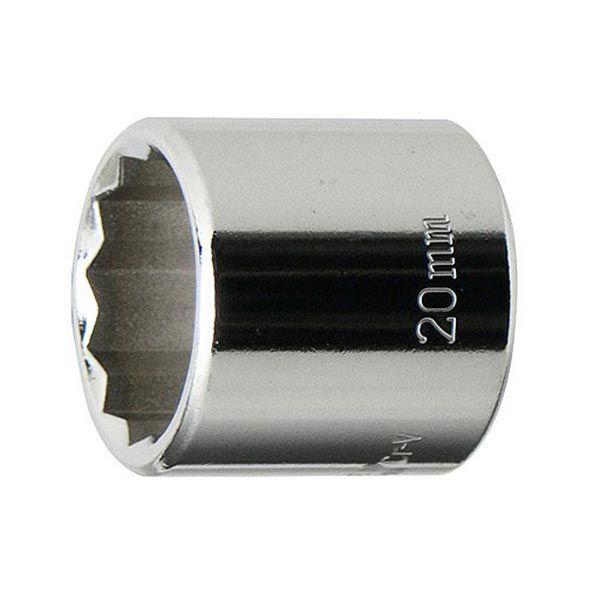 厳選されたクロームバナジウム鋼を鍛造・熱処理した、強靭で耐久性に優れた、工具箱に常備しておきたいスタンダードソケットです。[差込角] 3/8"(9.5mm)[サイズ] 20mm[全長] 27mm[重量] 75g[ポイント] 12角[材質] ...