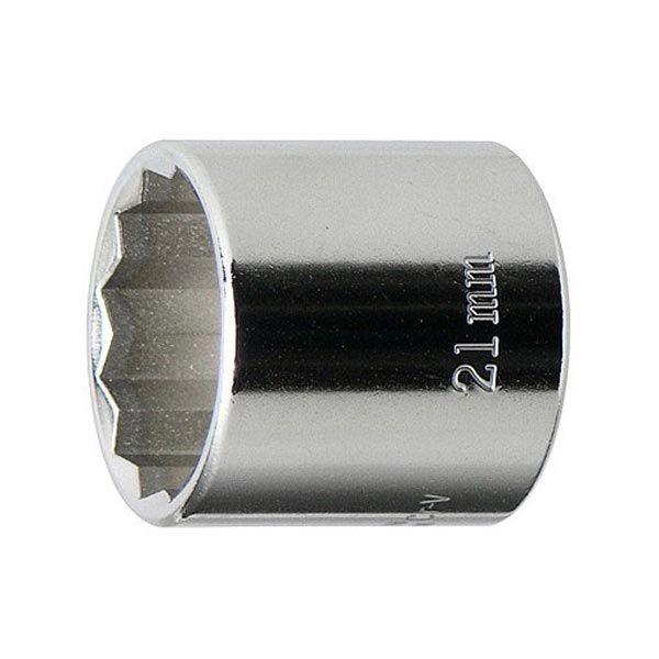 厳選されたクロームバナジウム鋼を鍛造・熱処理した、強靭で耐久性に優れた、工具箱に常備しておきたいスタンダードソケットです。[差込角] 3/8"(9.5mm)[サイズ] 21mm[全長] 27mm[重量] 77g[ポイント] 12角[材質] ...