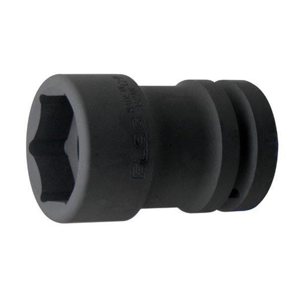 強靭で粘りのあるクロームモリブデン鋼を使用した、トラックのダブルタイヤ用ナットに使用するインナーインパクトソケットです。6角と4角の二重構造で、1本でアウターとインナーのナット両用でご使用いただけます。[差込角] 1"(25.4mm)[サイ...