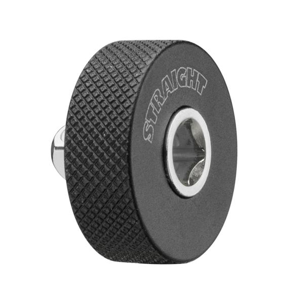 1/4"(6.3mm) ラチェットレンチに取り付けて、指を使っての早回しに使用するフィンガーチップスピンナーです。[差込角] 1/4"(6.3mm)[全長] 20mm[外径] 30mm[重量] 15g