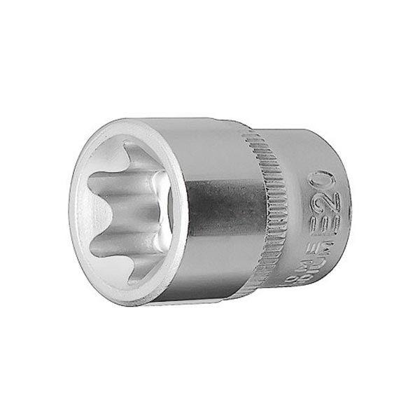 厳選されたクロームバナジウム鋼を鍛造・熱処理した、強靭で耐久性に優れたソケットです。輸入車のテンショナープーリーや国産車のスタッドボルト等に使用されているヘクサロビュラE形状のスターソケットです。[差込角] 3/8"(9.5mm)[サイズ]...