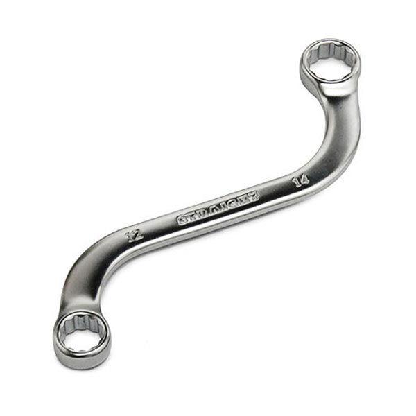 厳選されたクロームバナジウム鋼を鍛造・熱処理した、強靭で耐久性に優れたSレンチです。ドアヒンジの調整など、通常のレンチが入らない場所で活躍します。[サイズ] 12×14(mm)[全長] 135mm[リング部] 12ポイント/ラウンドコーナー...