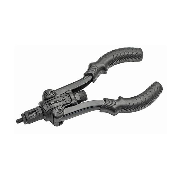 ハンドナッターは、コンパクトながら最大M8までのナットリベットをかしめることができます。ナッター専用品で作業性と仕上がりの品質に優れます。[適応ナットリベットサイズ] M3×0.5、M4×0.7、M5×0.8、M6×1.0、M8×1.25[...