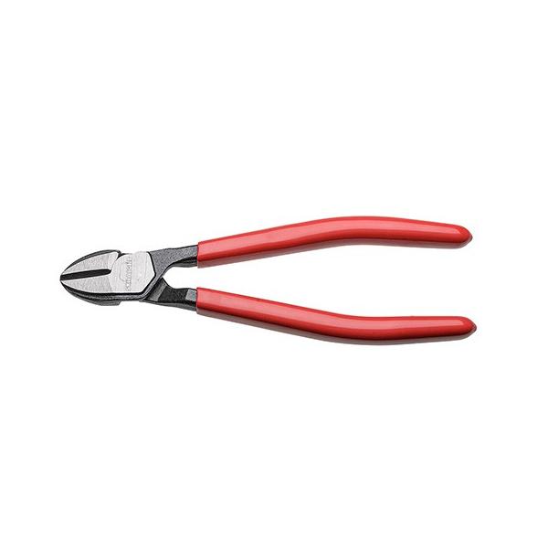 【発売日：2019年10月20日】ダイアゴナルニッパー 160mmは、銅線からピアノ線まで切断できる強力型ニッパーです。[全長] 160mm[切断能力]・鉄線φ2.2mm・銅線φ3.0mm・ピアノ線φ1.2mm[材質] ハイカーボンスチール...
