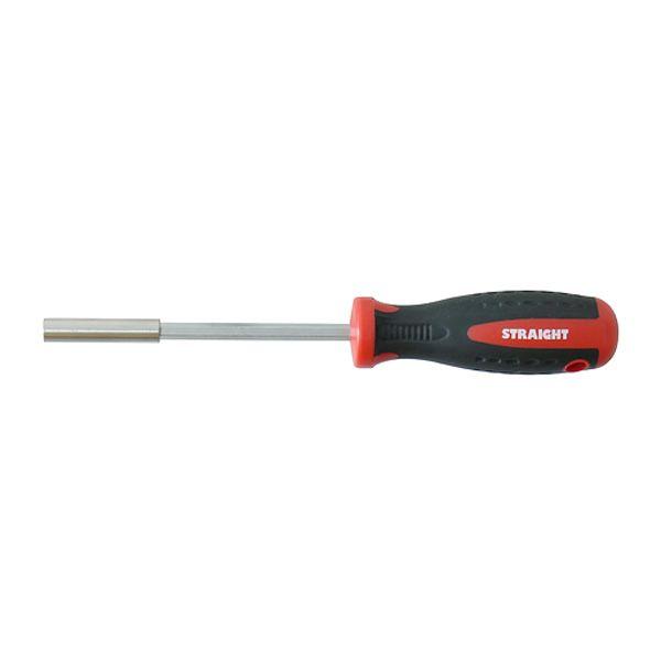 ビットドライバーは、差込サイズ1/4"ビット(別売)を装着して使用するドライバーです。装着部がマグネット式でビットをホールドします。[全長] 230mm[ブレード長さ] 120mm[差込サイズ] 1/4”(6.3mm)[ビット装着部外径] ...