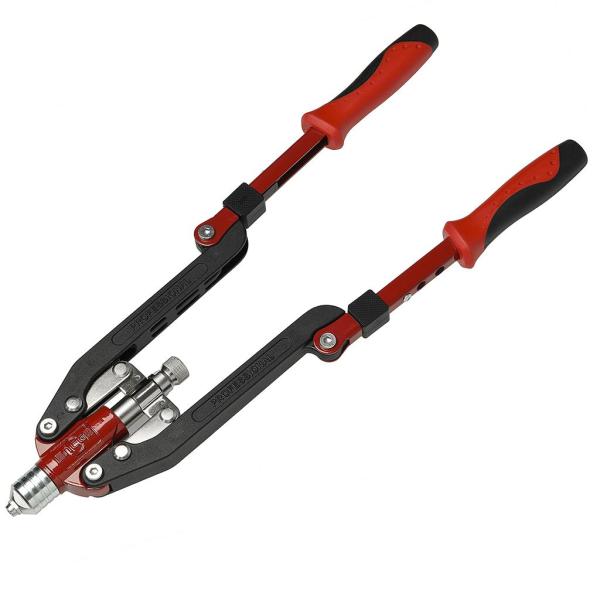 鉄板など恒久的に止めたい場合や取り外しができるようにナットを作りたい場合などに、リベッターとナッターの両方が使える優れものです。[使用リベットサイズ]・リベット(アルミ、スチール、ステンレス):3.2、4.0、4.8、6.0、6.4(φmm...