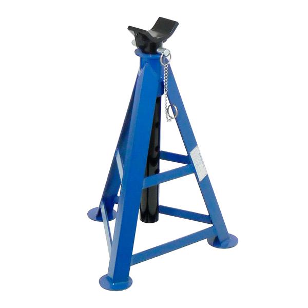 車高の高い車両に最適な、ハイタイプのジャッキスタンドです。[耐荷重] 6t[最高高さ] 870mm[最低高さ] 560mm[固定位置数] 6[重量] 9kg