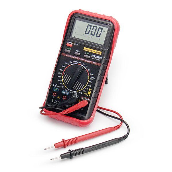 直流・交流の電流、電圧測定を始め、抵抗値の測定や導通テスト、回転数の測定などが行えるマルチメーターです。[仕様][回転数]4サイクル 600〜12000(rpm)2サイクル 300〜6000(rpm)[ドエル角]2気筒 0〜180°3気筒 ...