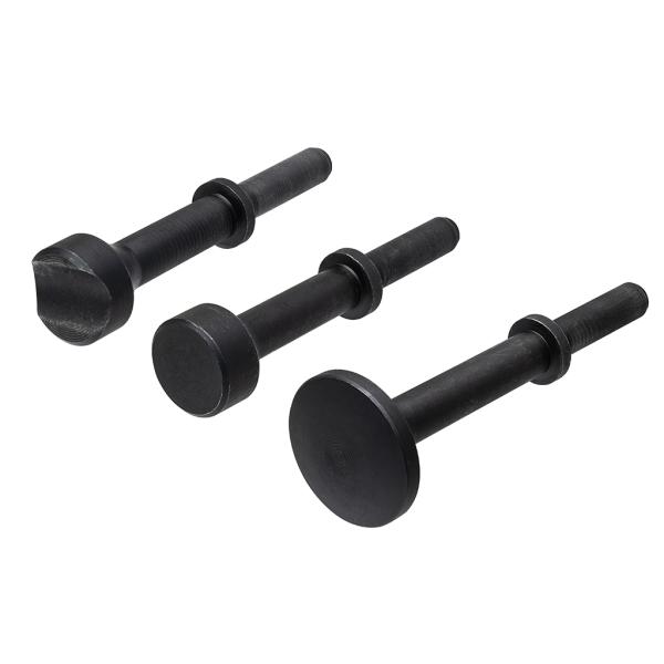 エアーハンマーに取り付けて使用する各種アダプターのセット商品です。[適応商品]・15-382 エアーハンマー・15-3805　エアーハンマーセット[シャンク径] φ10mm[材質] クロームバナジウム鋼