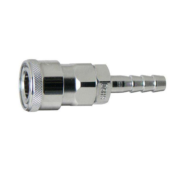 エアーホース末端に取り付けるタケノコソケットです。別売のホースクランプ等で、固定して使用して下さい。[タイプ] タケノコソケット[サイズ] 1/4"[適用ホース内径] 8.5mm