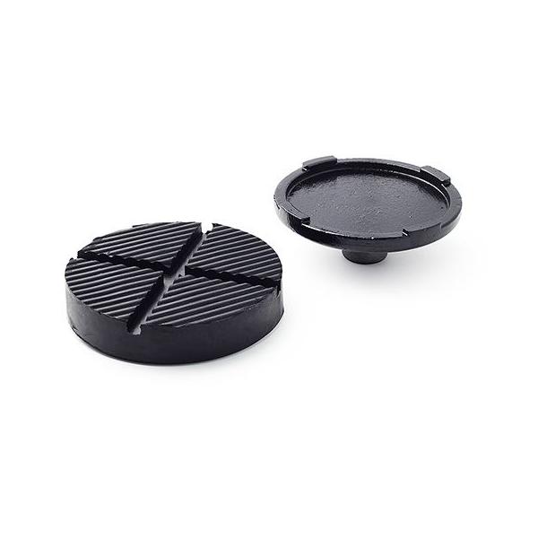 ジャッキパッド＆サドルセットは、サドルと専用パッドがセットになった商品です。[適応商品]・15-879 ガレージジャッキ 2.25t・15-8790 ガレージジャッキ 2.25t・15-884 ガレージジャッキ 低床エアー式 2t・15-8...