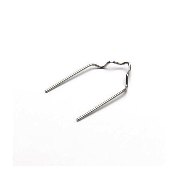 溶着ピン V型 φ0.6mm 100ピースは、プラスチックリペアキットで使用する補充用の溶着ピンです。[入り数] 100[形状/線径] V型/φ0.6mm[材質] ステンレス[適応] 17-600/17-610/17-620 プラスチックリ...