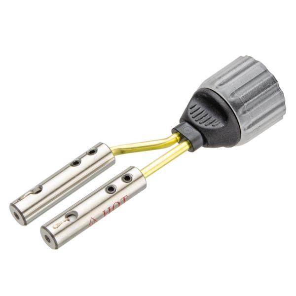 プラスチックリペアキット コードレスタイプ(品番17-780)に装着して使用する溶着ピンヘッドです。別売の溶着ピンを併用して樹脂にピンを溶かし込んだ補修作業ができます。[適応商品] 17-780 プラスチックリペアキット コードレスタイプ[...