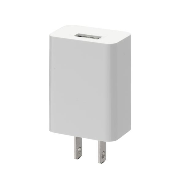 USBタイプの充電器です。[電源］AC100〜240V 50/60Hz 0.3A MAX[出力] 5V 2A[出力端子] USB Type-A×1