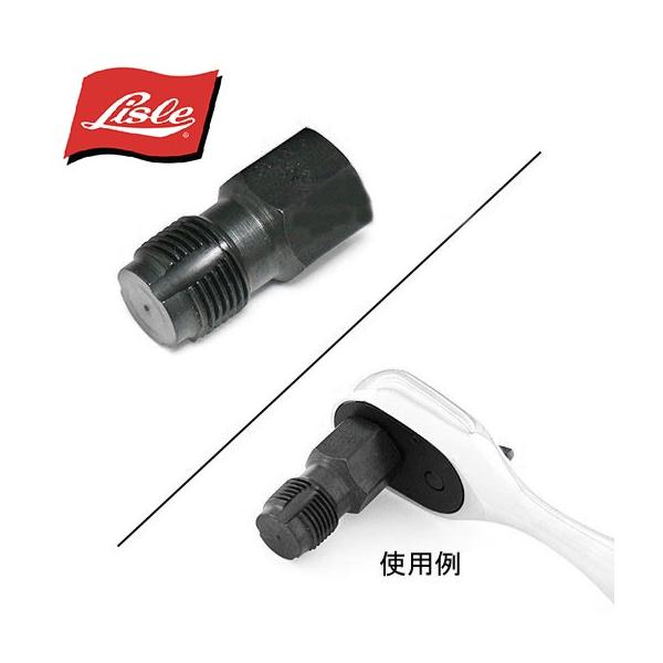 O2センサー取り付けネジ穴の清掃に使用するネジ山修正器です。[サイズ] M18×1.5[使用レンチ] 3/8"ソケット用ハンドル、または19mmレンチ