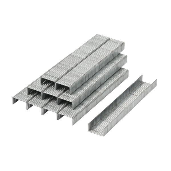ステープルガンキット(品番19-317)専用の替えステープルです。[適応商品] 19-317 ステープルガンキット[サイズ(足長さ)] 6mm[幅] 10mm[入り数] 1,000