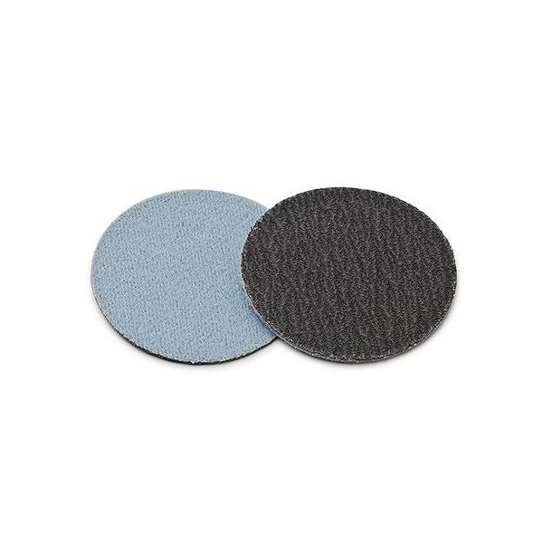 耐水ペーパー＃120 φ50mm 5ピース 面ファスナー式は、エアーサンダー等に取り付けて使用する耐水のサンドペーパーです。[入り数] 5[グリット] #120[外径] φ50mm[取り付け方法] 面ファスナー[研磨材質] ジルコニア