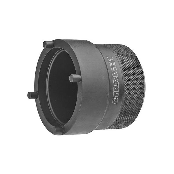 トヨタ ハイエースの、フロントホイールアジャストナットを締緩するための専用ソケットです。アジャストナット純正品番：43521-35010に適応します(PCD：60mm、φ5mm×4カ所）。材質にはクロモリ鋼を使用しています。[差込角] 1/...