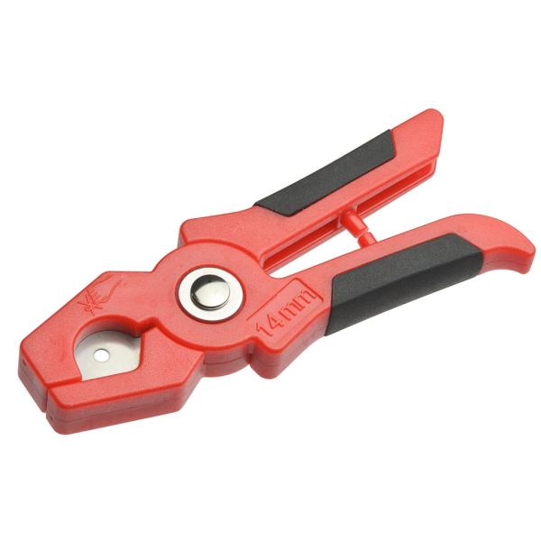 ミニホースカッターは、小径ホースの切断に使用する専用のカッターです。良く切れるのでホースの切断が快適にできます。[適応] ゴム、ウレタン、ビニールなどのホース[全長] 100mm[切断能力] 3〜12.5(φmm)